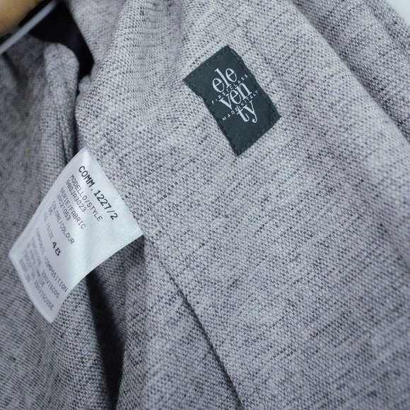 Eleventy | Jackets & Coats | Eleventy Coat Jacket Blazer Gray Made In Italy | Poshmark